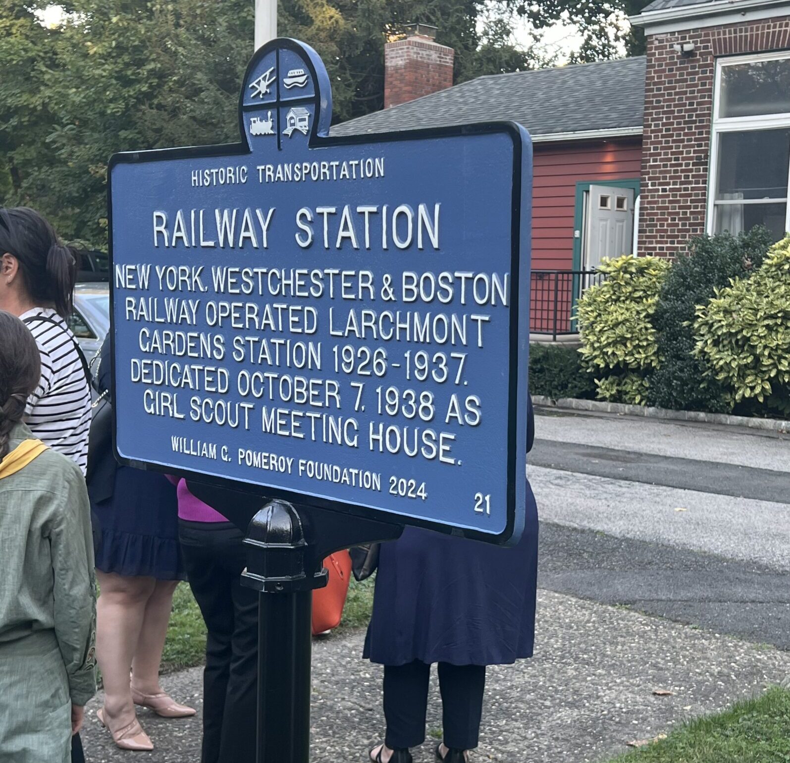 Research Leads to Historical Marker – Larchmont Public Library
