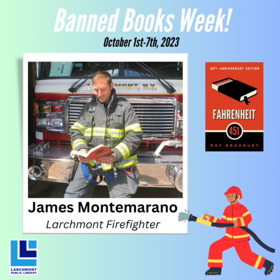 Firefighter James Montemarano – Larchmont Public Library